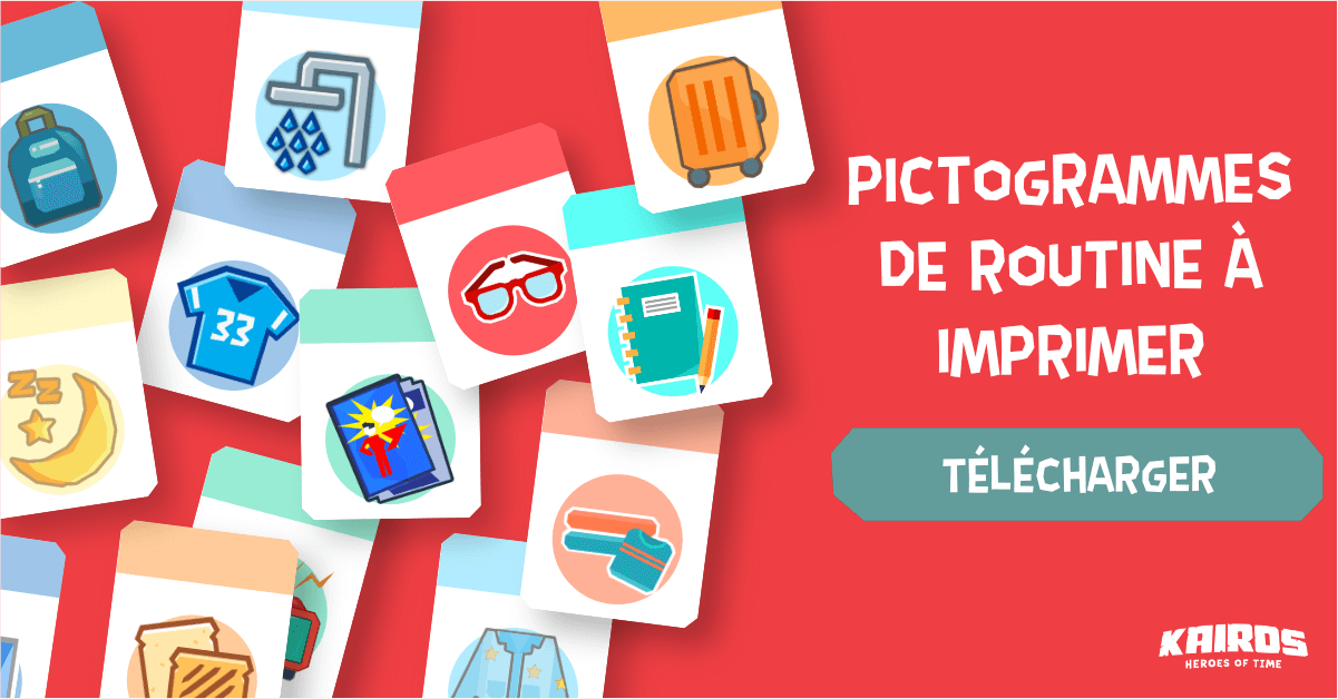 Pictogramme Routine - Outils pour Tâches Quotidiennes | Kairosgame Pictogramme Routine - Outils pour Tâches Quotidiennes | Kairosgame