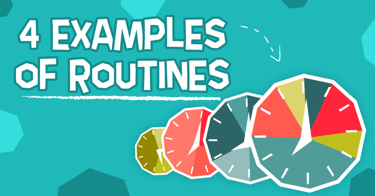 4 examples of routines and rituals for children to try today at home